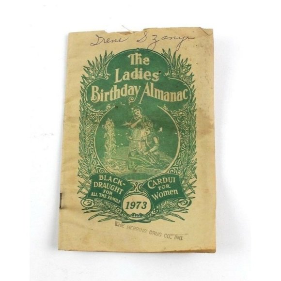 Accents | Vintage 1973 The Ladies Birthday Almanac | Poshmark